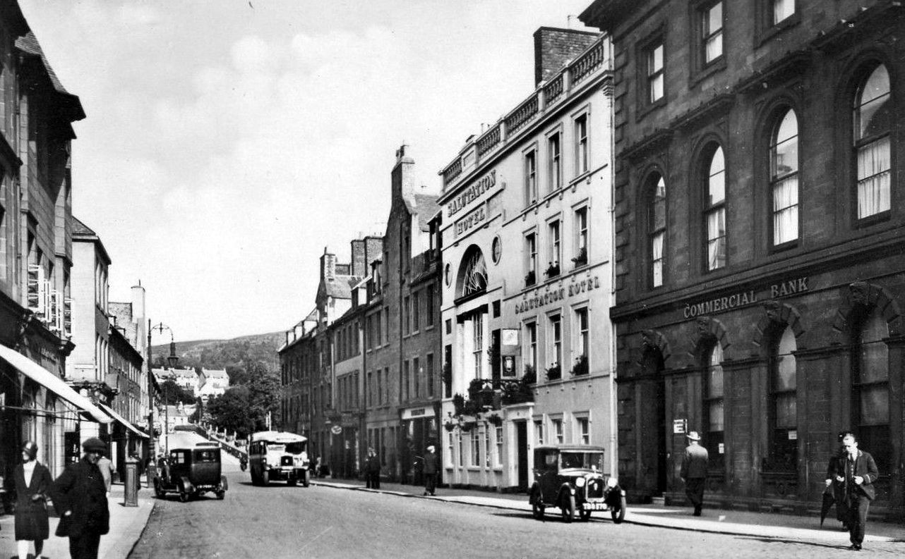 Tour Scotland: Old Photographs South Street Perth Perthshire Scotland