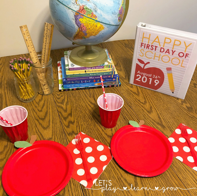 First Day of School Traditions | Lets Play.Learn.Grow