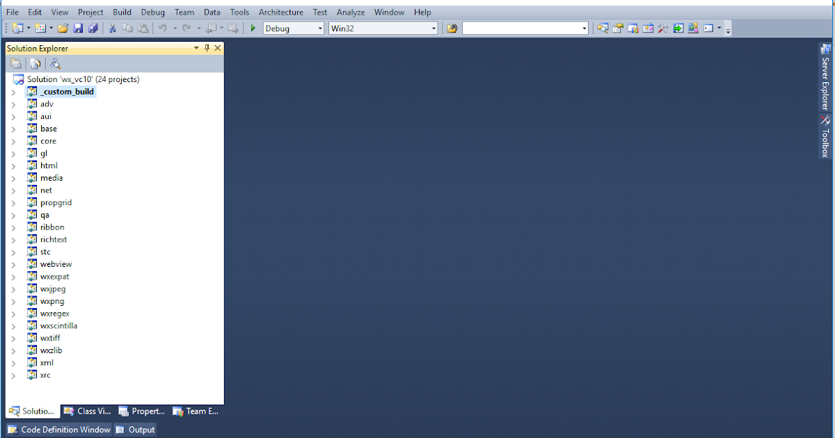 wxWidgets Cross Platform GUI library by Addiestar Silaban: How to compile wxWidgets with Visual ...