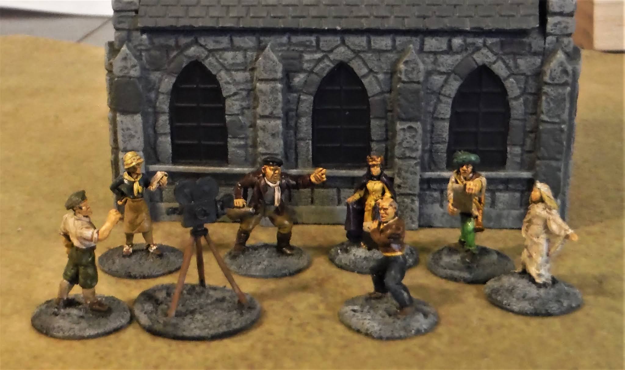 Jozi's Tin Man: Pulp Miniatures Film Crew