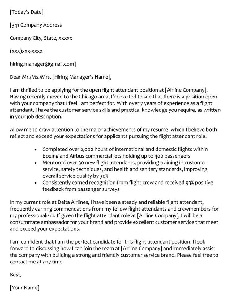 Boeing Cover Letter ~ Certificate Letter