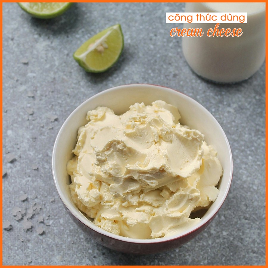 3 công thức tự làm cream cheese tự làm kem cheese tại nhà | Bếp Bánh