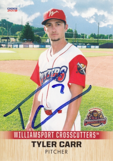 Daily Autograph: Tyler Carr