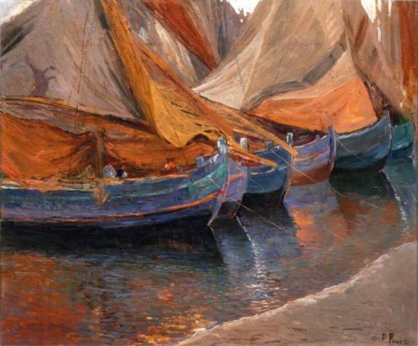 Francesco FANELLI (1869 -1924) | Catherine La Rose ~ The Poet of Painting