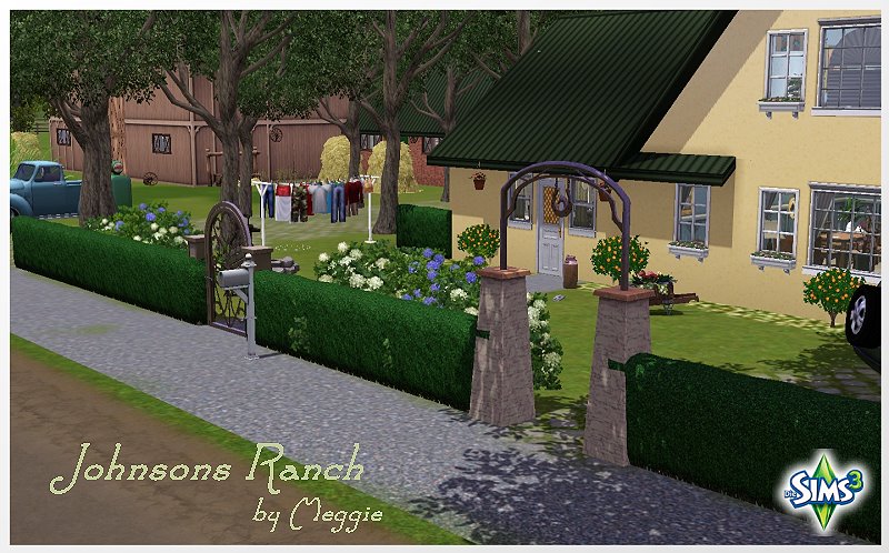 Meg's Sims3: Johnsons Ranch