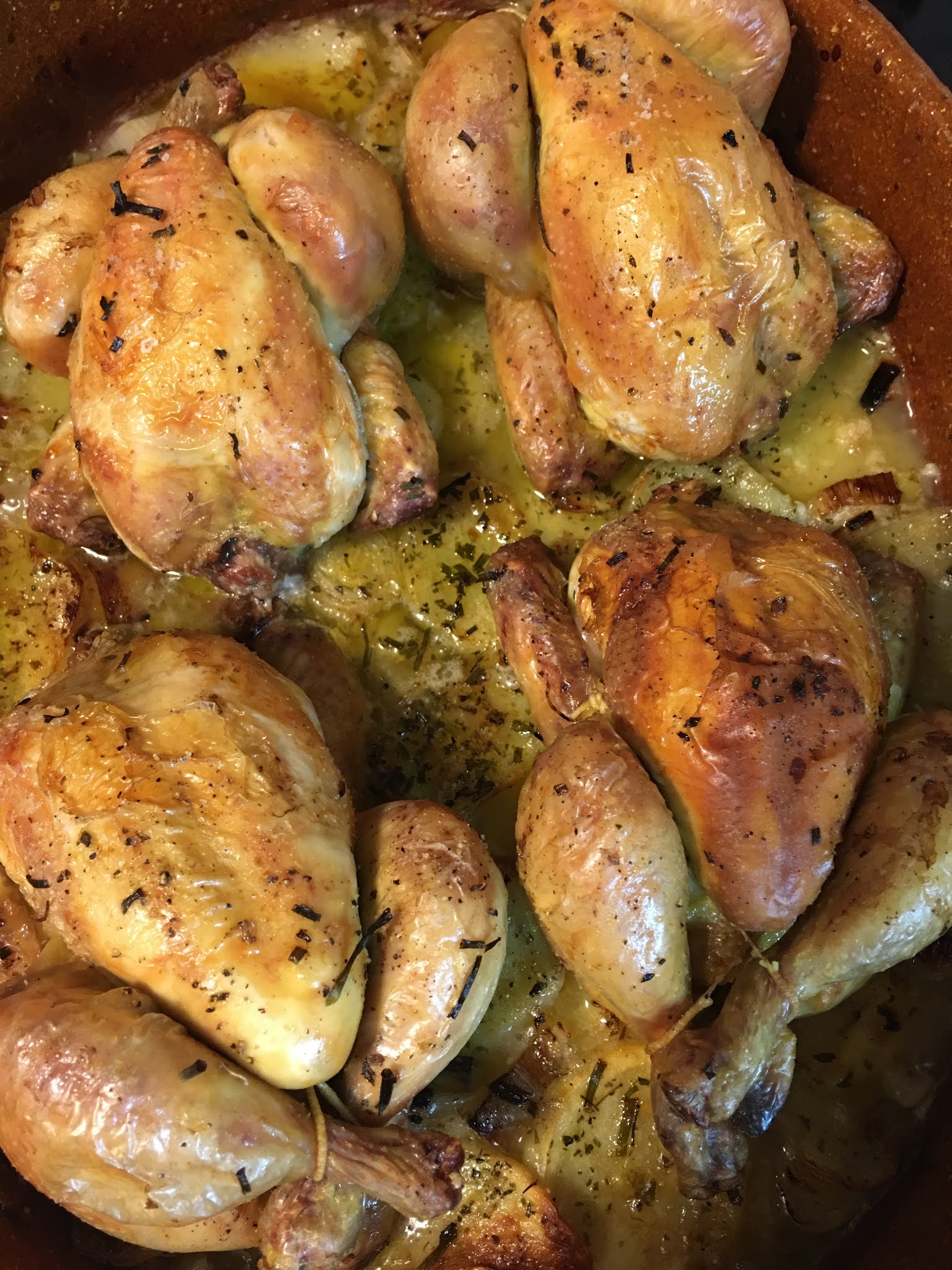 Las recetas de Martuka: Coquelets O Picantones Asados A Las Finas ...