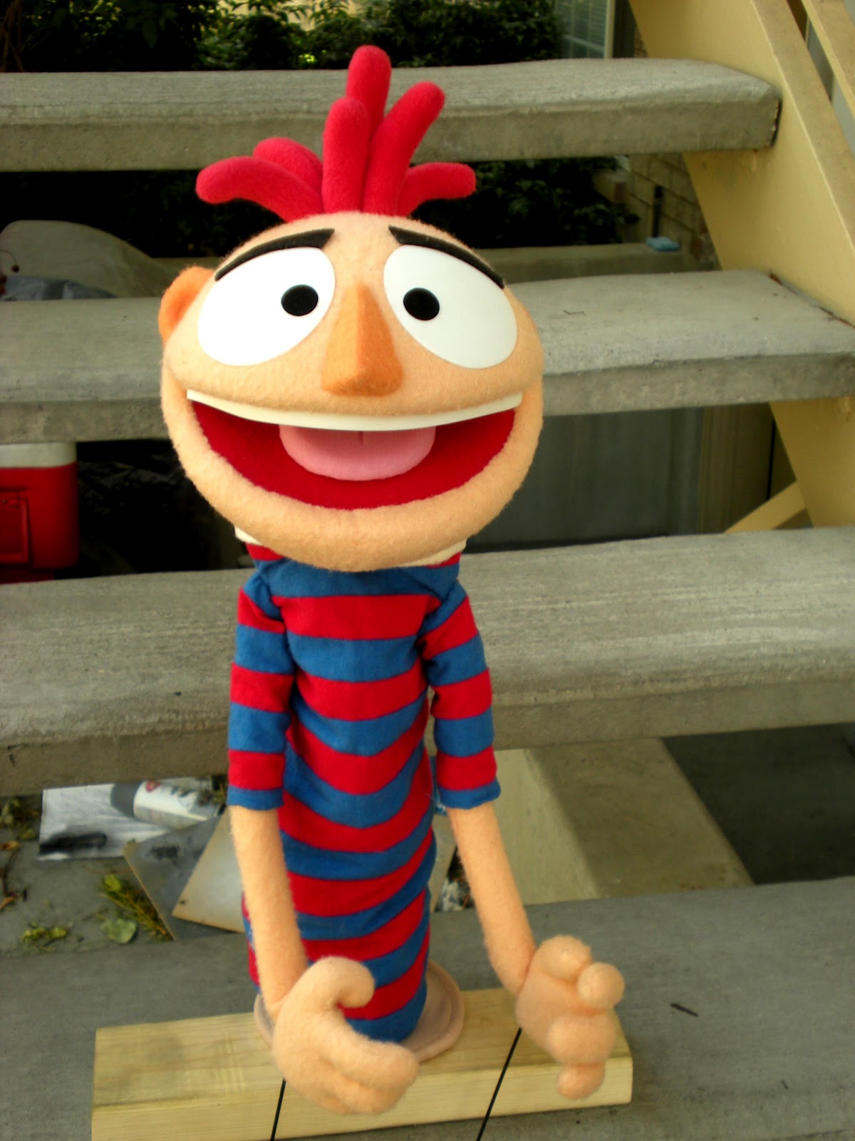 The Golden Glue Gun: Little Boy Puppet