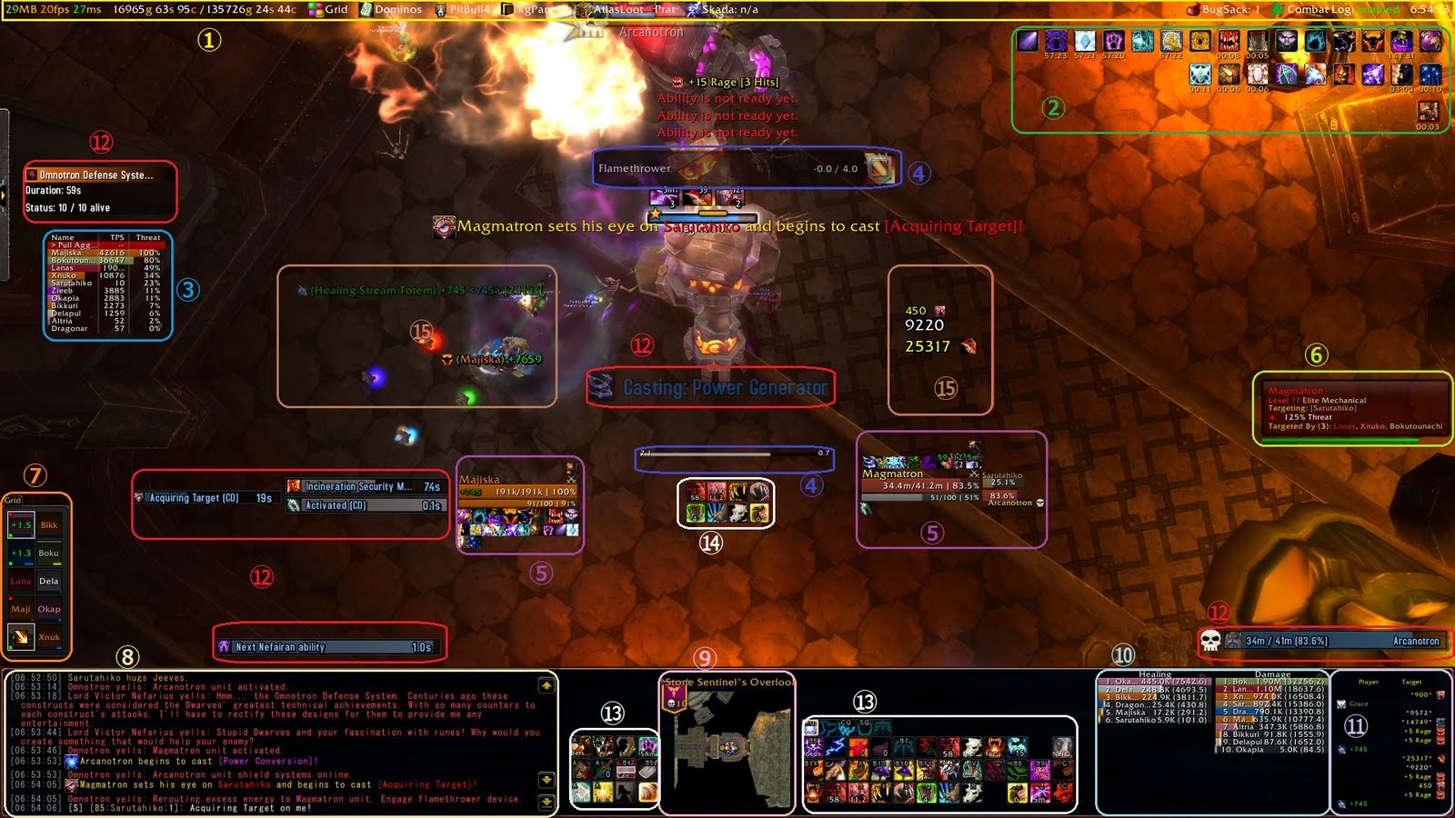 xurge's wow journey: My UI (Tank version)