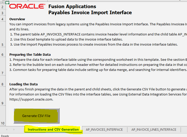 Oracle Application's Blog: Payables Interface in Oracle Cloud: How to ...
