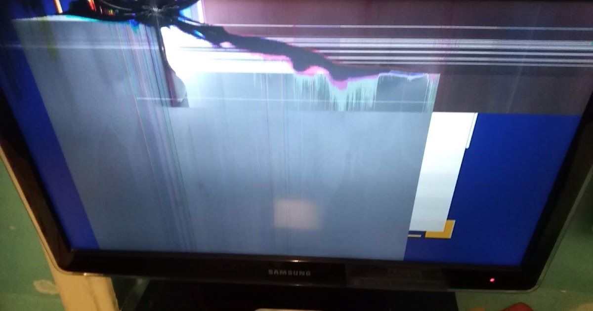 Samsung LCD TV spacc (smashed Samsung LCD TV)