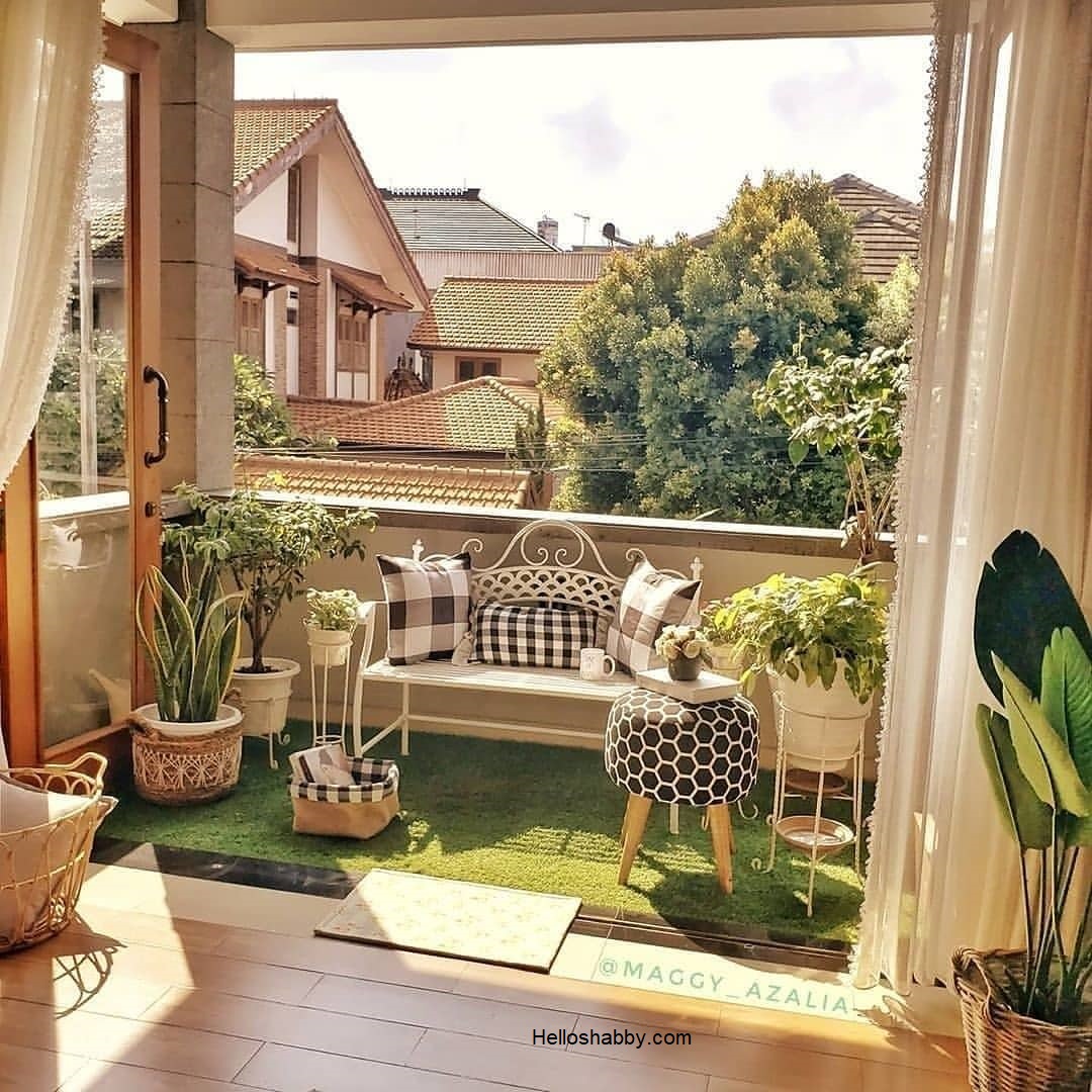 6 Desain Teras Rumah Minimalis Lantai 2 Di Area Balkon yang Membuat ...