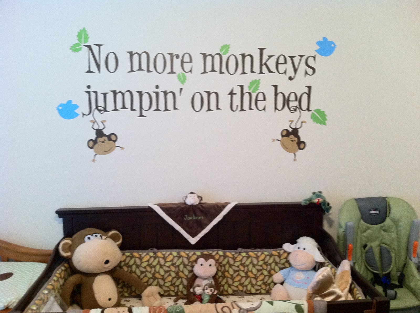 Janey Mac: Customer Photo - No More Monkeys!