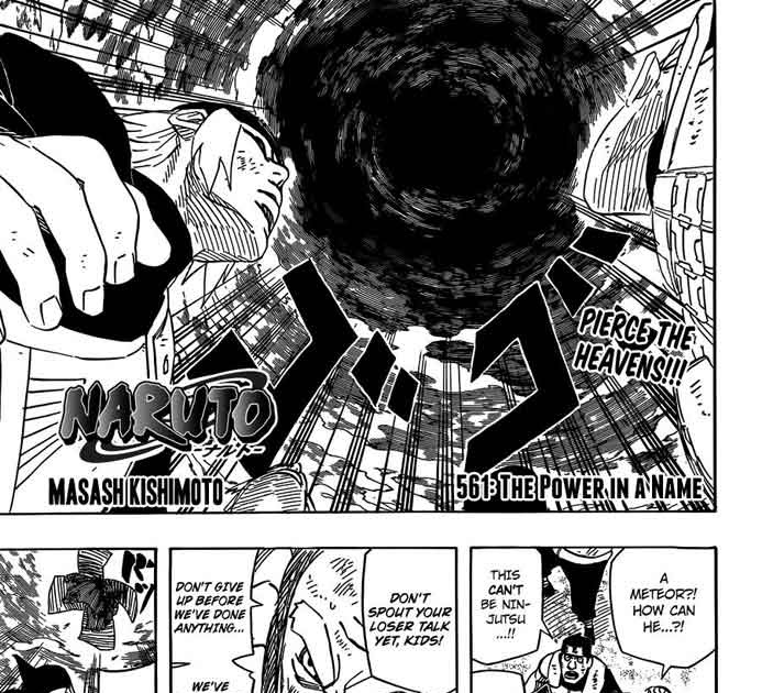 Naruto Manga Chapter 561 ~ Manga naruto