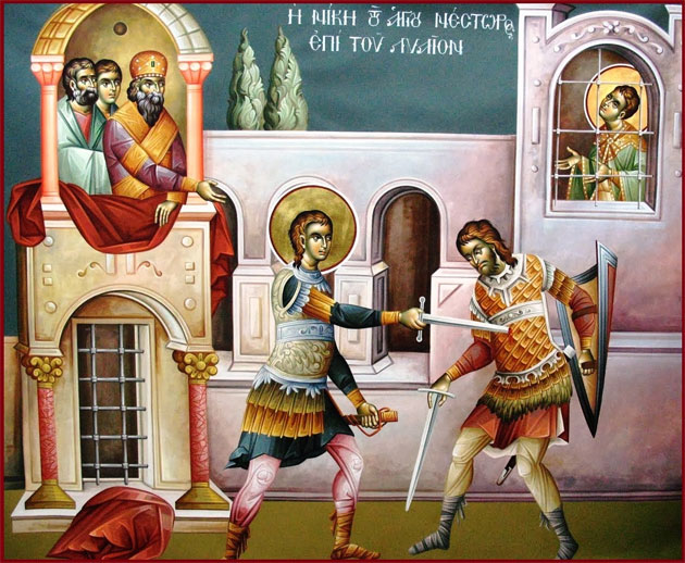 Ο Άγιος Νέστωρ | Παναγία Ιεροσολυμίτισσα