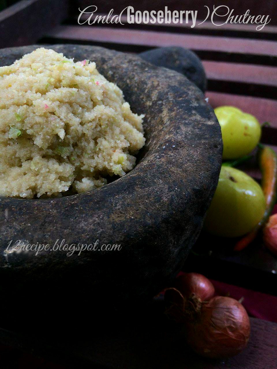 Nellikka Chammanthi / Amla(Gooseberry)Chutney - Recipe Book
