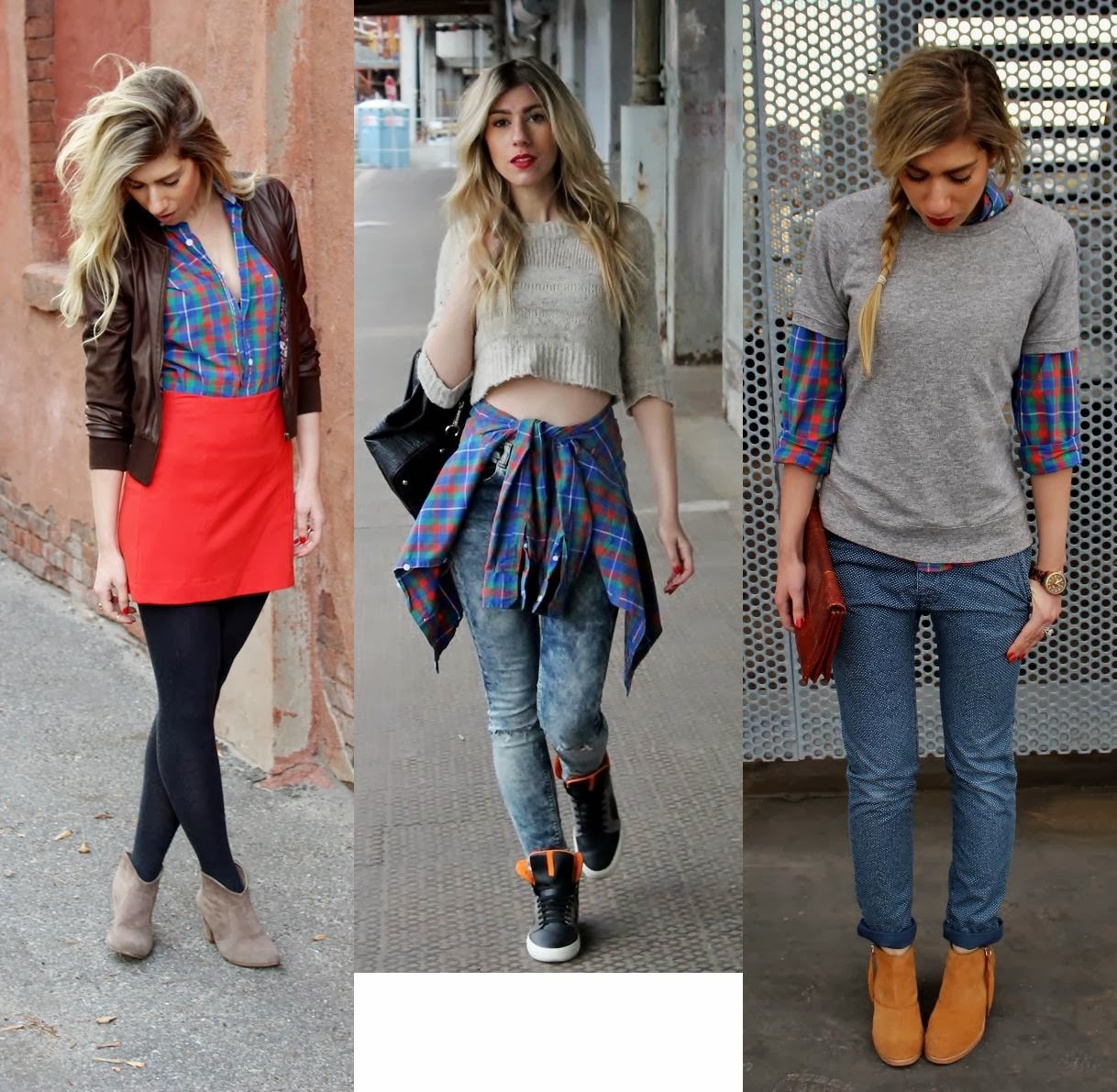 Style Me Nikki Guide to Wearing Plaid Shirts | Unic Fashion