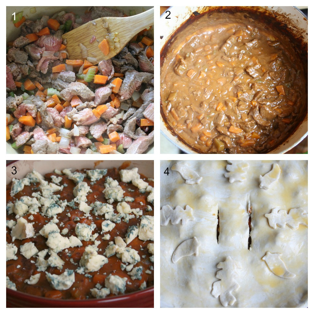 Tales from a happy house.: Moo and Blue Pie