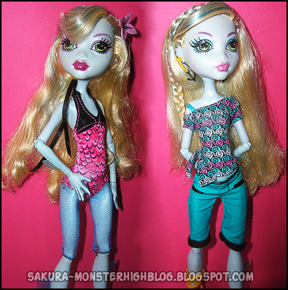 monster high: Lagoona VS Lagoona Clasroom