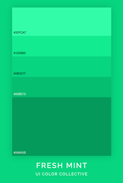 Fresh Mint Color Palette