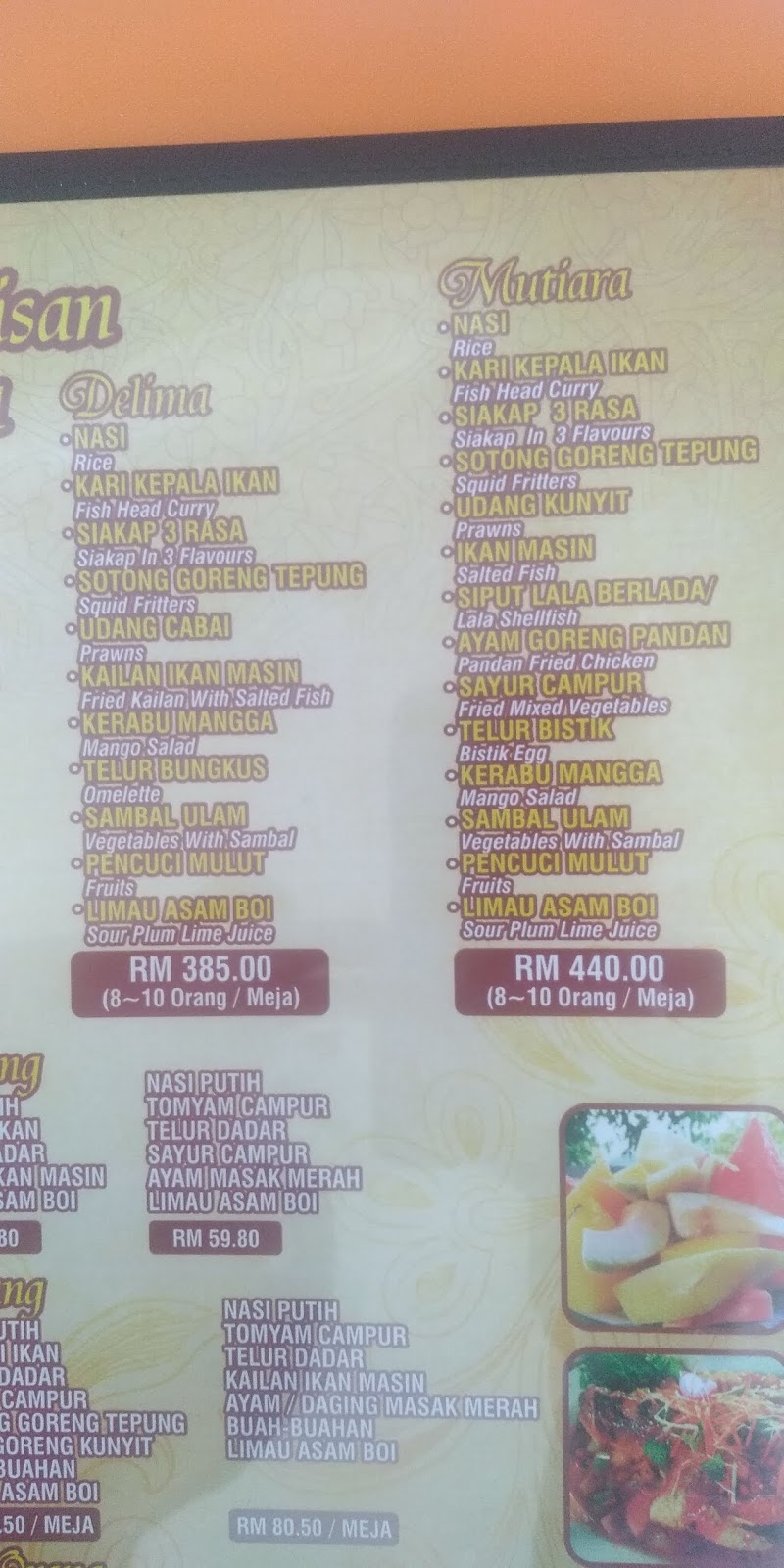 Makan Besar Di Restoren Pen Mutiara Butterworth - Cahaya Hayati