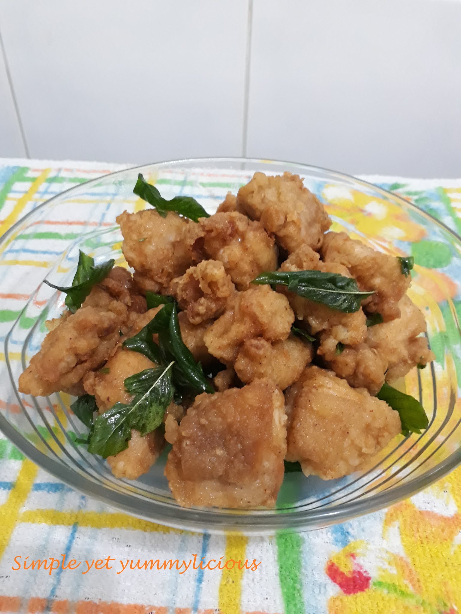 Simple yet yummylicious!: Five Spice Fried Chicken
