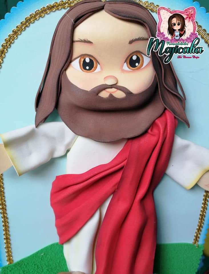 Molde Jesus de Nazaré para imprimir - Ver e Fazer