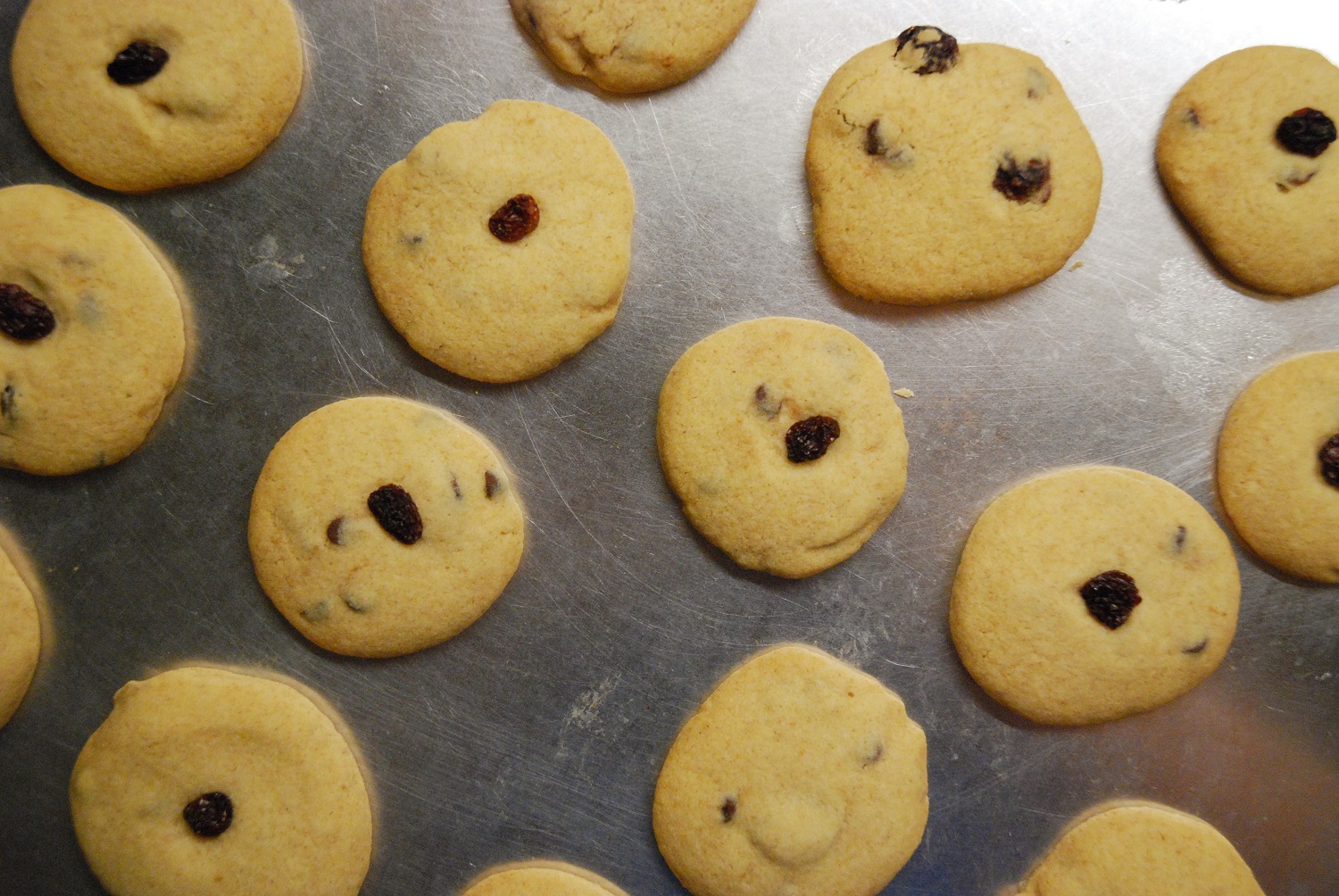 Biscuits ultra sablés aux fruits secs et au chocolat