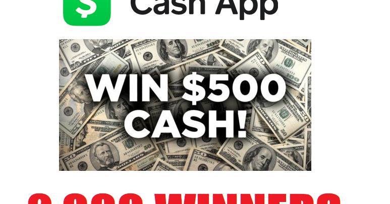 HUGE CashApp $1 Million Dollar Cash Giveaway!!! 2,000 Winners Win $500 ...