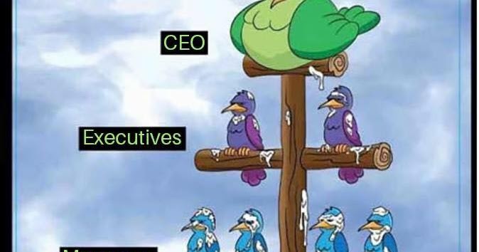 One man's Funnies: Corporate Flaw-Chart