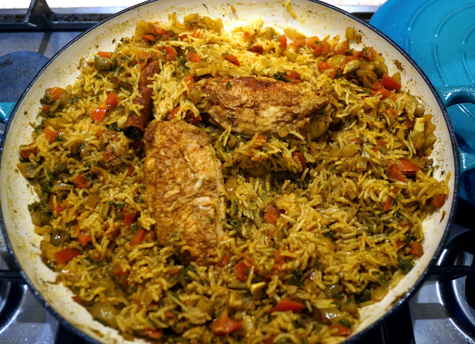 Onions and Paper: Chicken Machboos