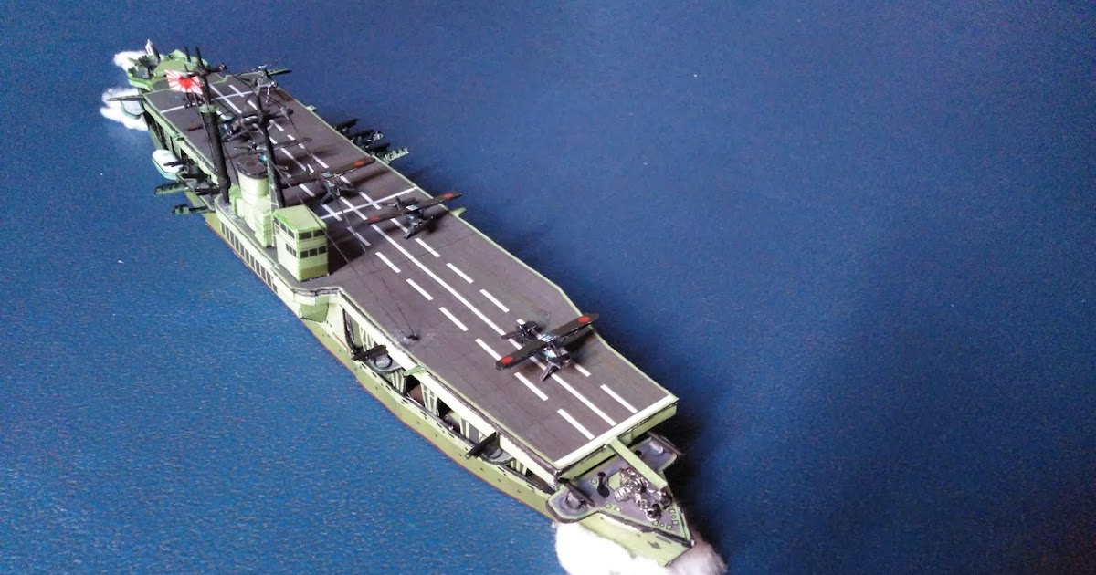 LAS MAQUETAS DE MAMARRO - PAPER MODEL: PORTAAVIONES AKITSU MARU ...