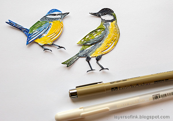Layers of ink: DIY Bird Notebooks