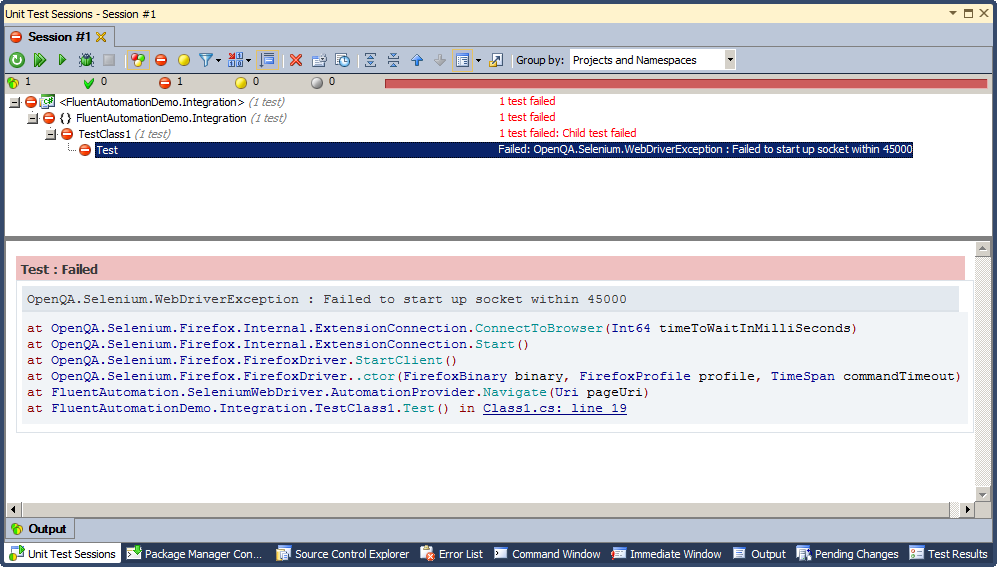 Simon Hart Openqa Selenium Webdriverexception Failed To Start Up Socket Within 45000