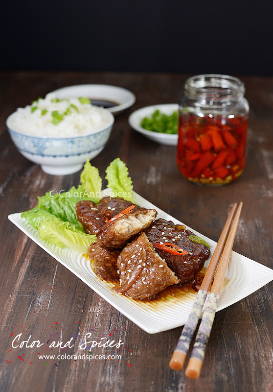 Color and Spices: Chilli fish....