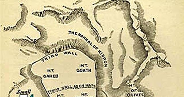 SIGILLUM MILITUM CHRISTI: Os montes ou colinas de Jebus Salem - Jerusalém