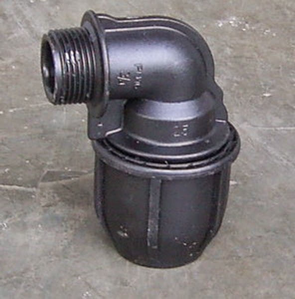 FISH COMPRESSION FITTING:pipa hdpe untuk air dan gas