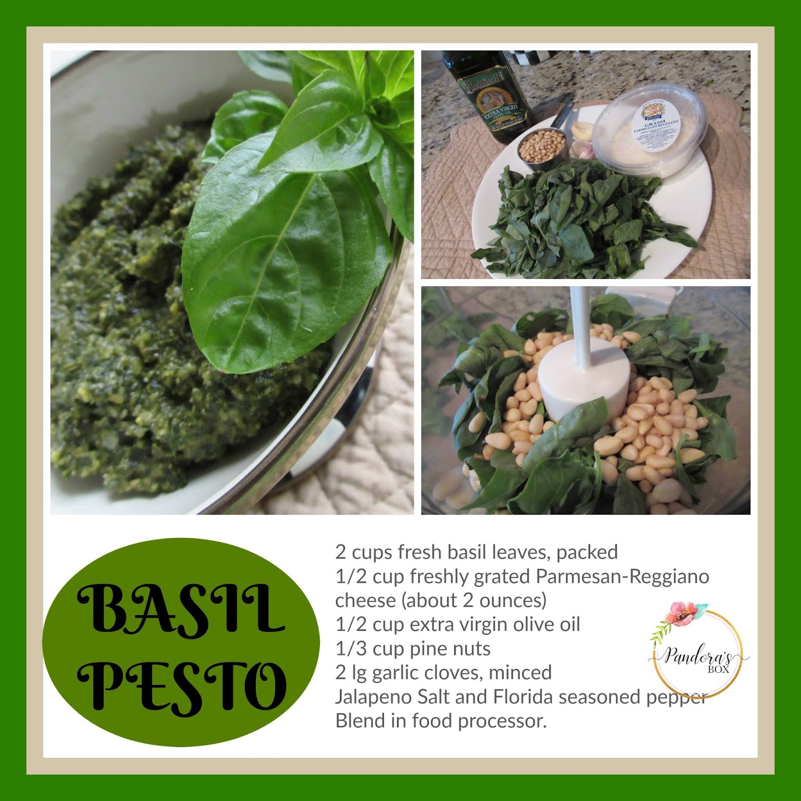 Recipes - Pandora's Box