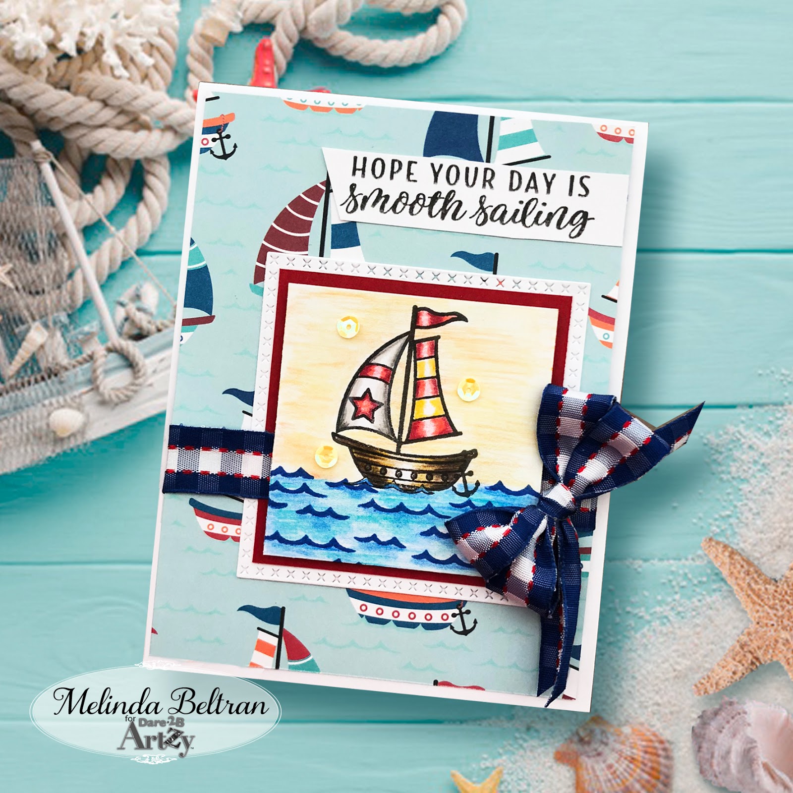 CraftyMelinda.com: Smooth Sailing Card