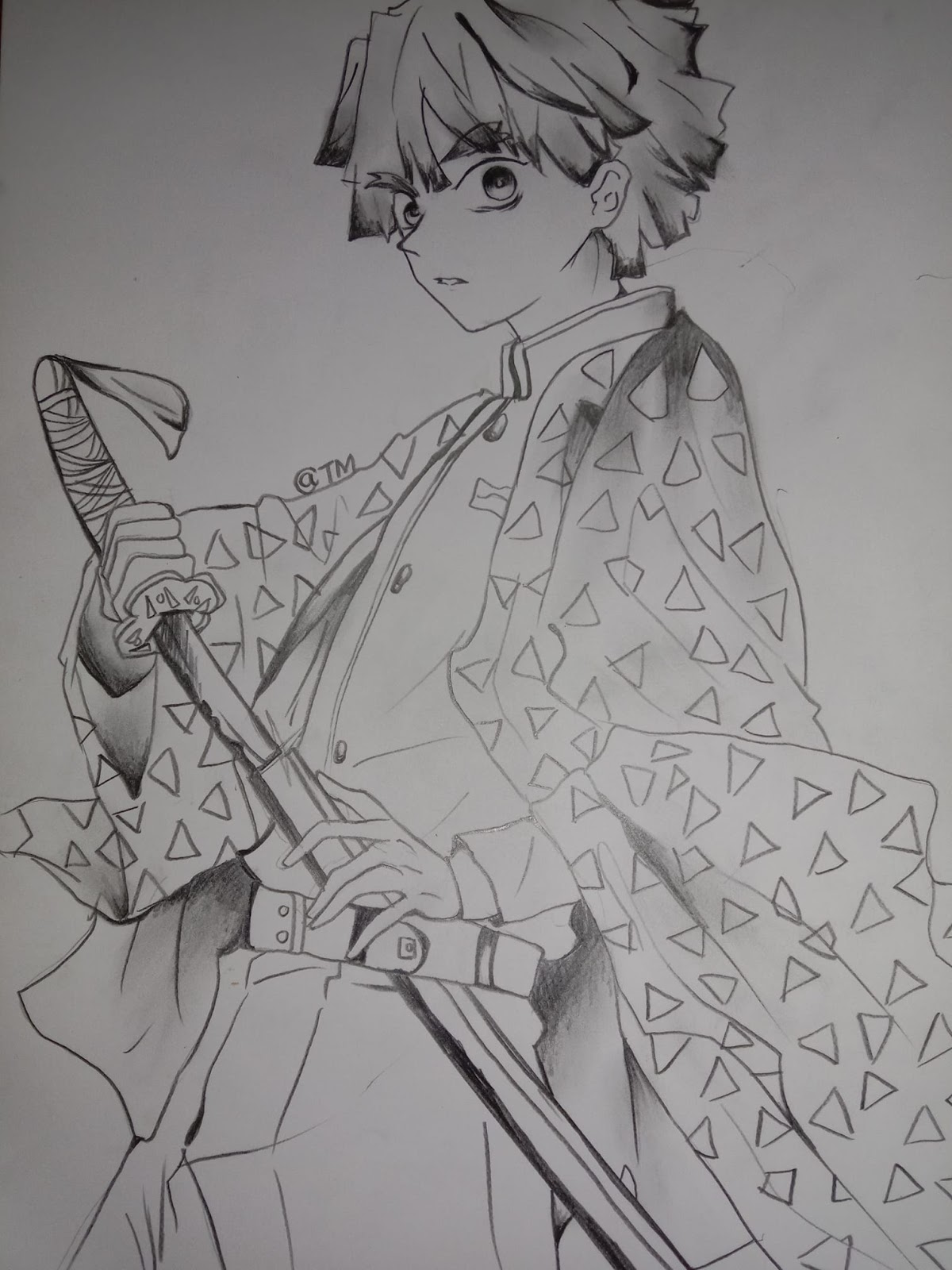 Zenitsu Agatsuma - Kimetsu No Yaiba - FanArt - By NguyenNhi | BlogFanArt