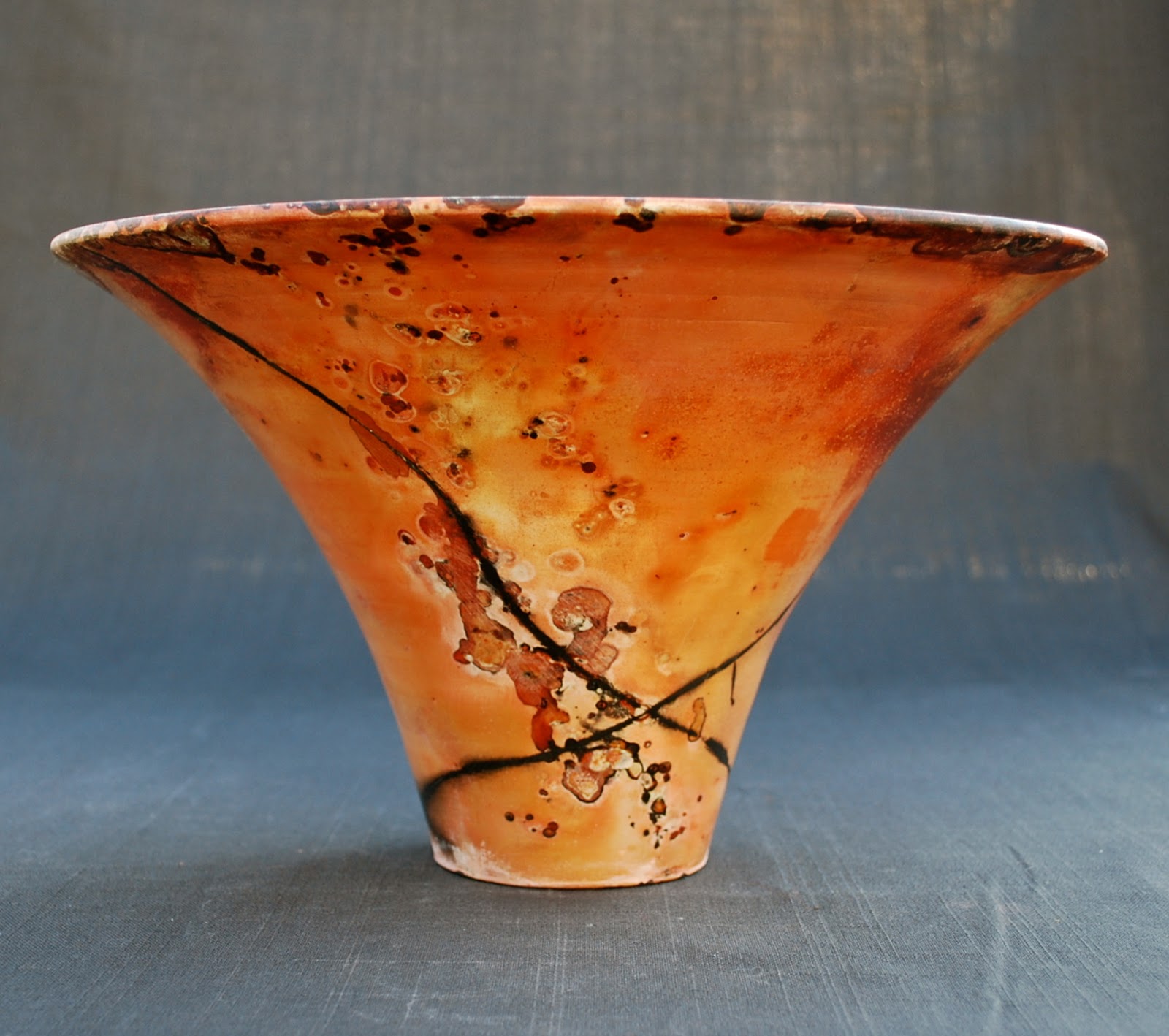 cpcarlsonpottery: PIT, SAGGAR & RAKU FIRED POTTERY