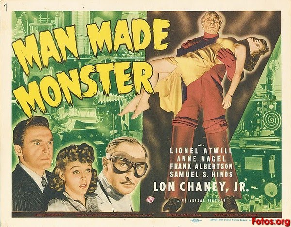 SPACE MONSTER: MAN MADE MONSTER aka THE ATOMIC MONSTER aka O MONSTRO ...