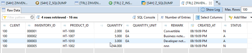 Sap Abap Central How To Insert Test Data Into Tables In Sap Cloud Platform Abap Environment