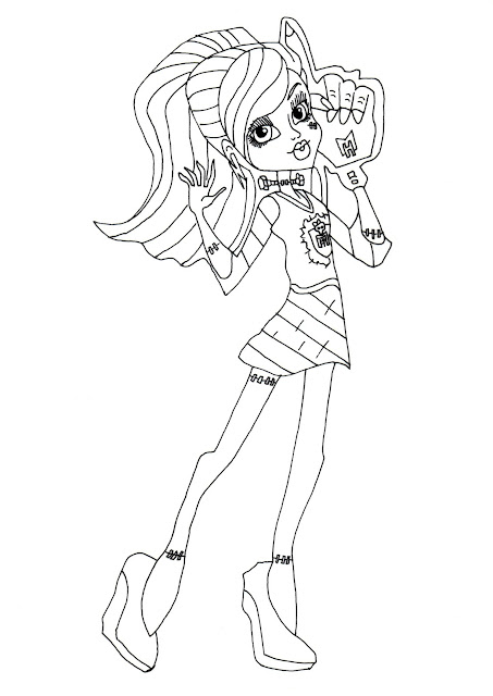 Monster High Coloring Pages