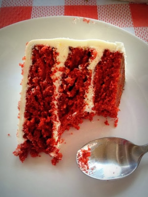 Creando Dulces: Receta del bizcocho terciopelo rojo o "red velvet" y mi ...
