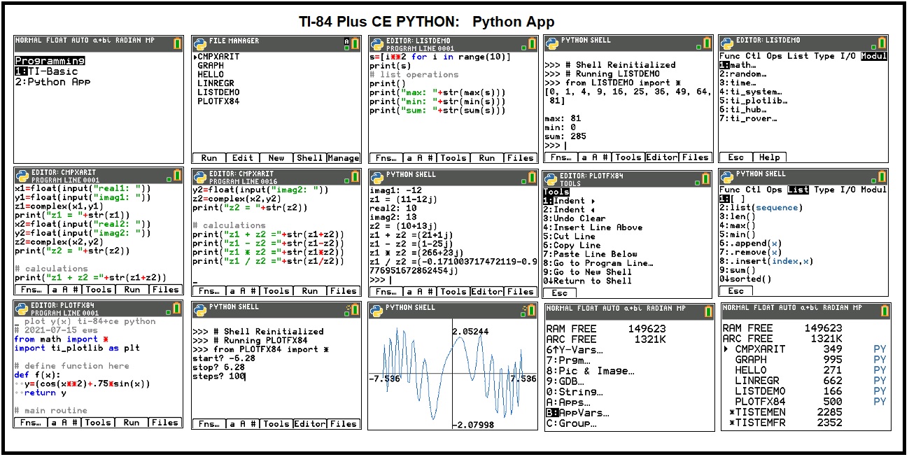 Eddie's Math and Calculator Blog: Review: TI-84 Plus CE Python