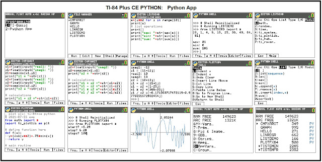 Eddie's Math and Calculator Blog: Review: TI-84 Plus CE Python