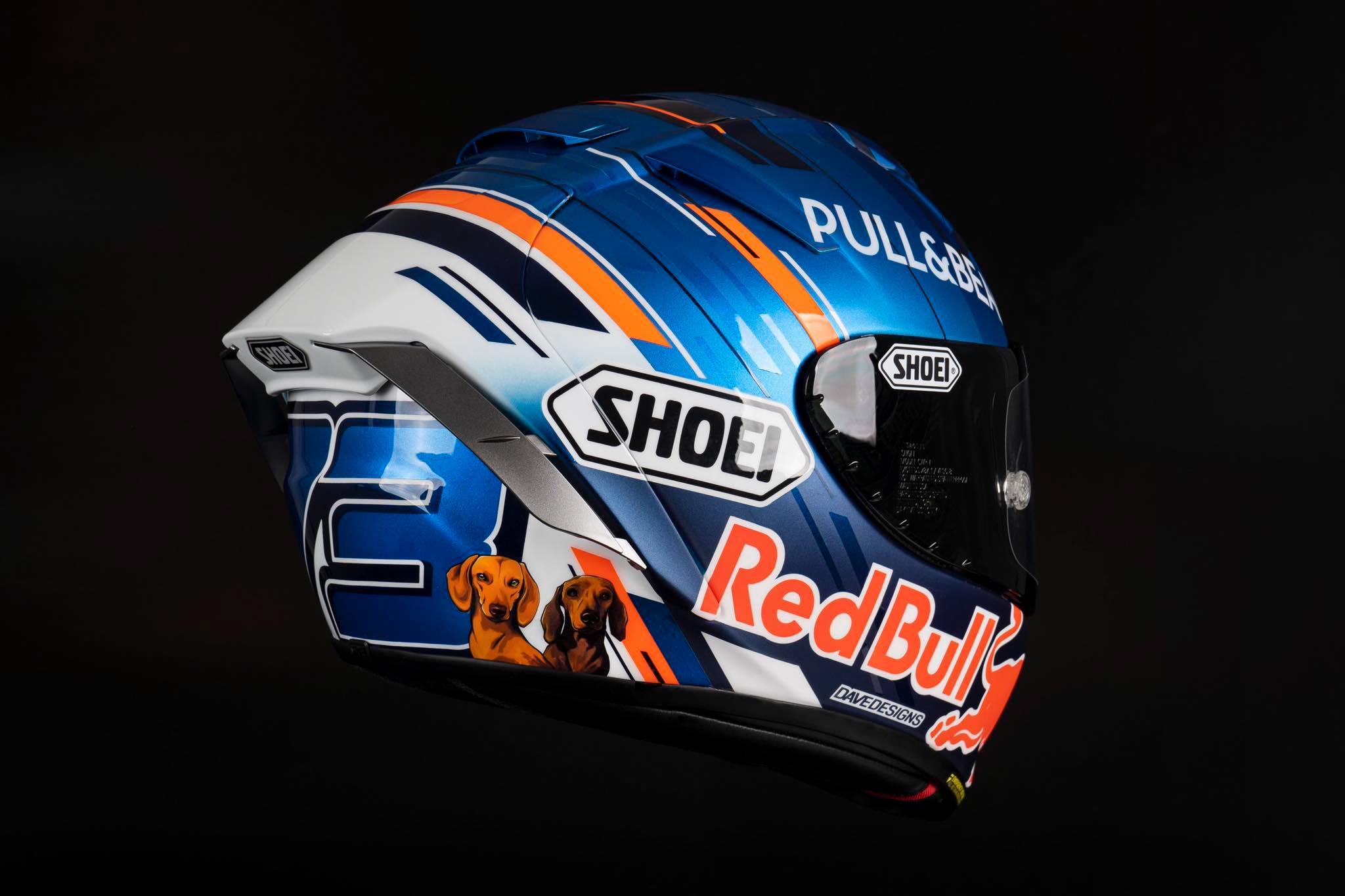Racing Helmets Garage: Shoei X-Spirit III A.Márquez 2020 by Dave Designs