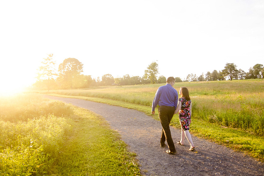 Tony & Sarah | Engagement Portraits | Virginia State Arboretum ...