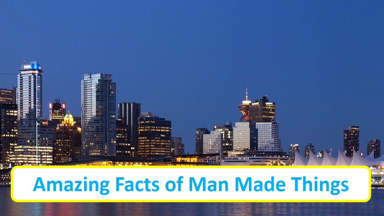 Some Amazing Facts about Man-Made Things