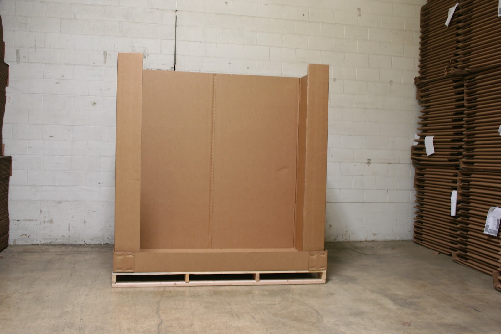 OX BOX: Triple-wall Corrugated Large Moving Crate Boxes